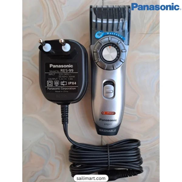 Panasonic ER217 Hair & Beard Trimmer with Waterproof